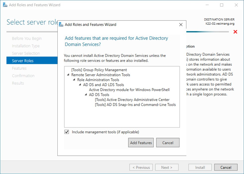Cài Đặt Và Cấu Hình Dịch Vụ Active Directory Trên Windows Server 2022 - Additional Domain ...
