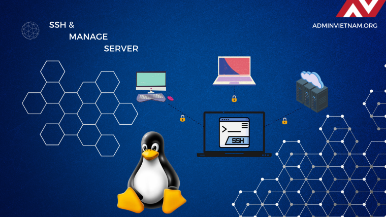 Kết nối SSH để quản trị Server