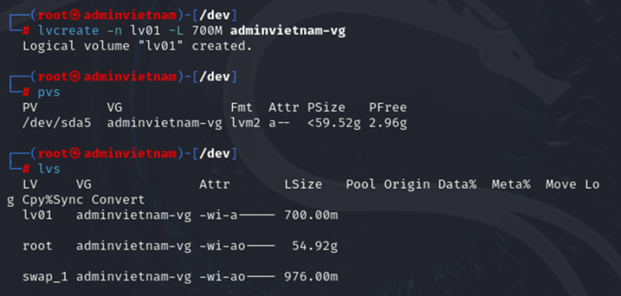 Quản lý Hard disk trong Linux với Logical Volume Management