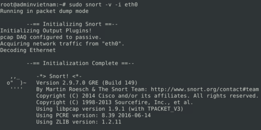 Triển khai hệ thống phát hiện xâm nhập Snort trên Linux (phần 1)