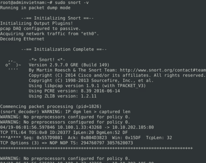 Triển khai hệ thống phát hiện xâm nhập Snort trên Linux (phần 1)