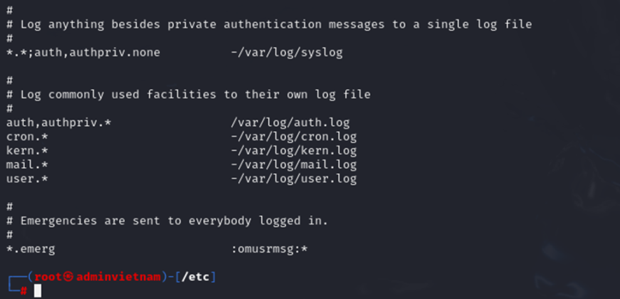 Log Syslog Và Rsyslog Trong Linux