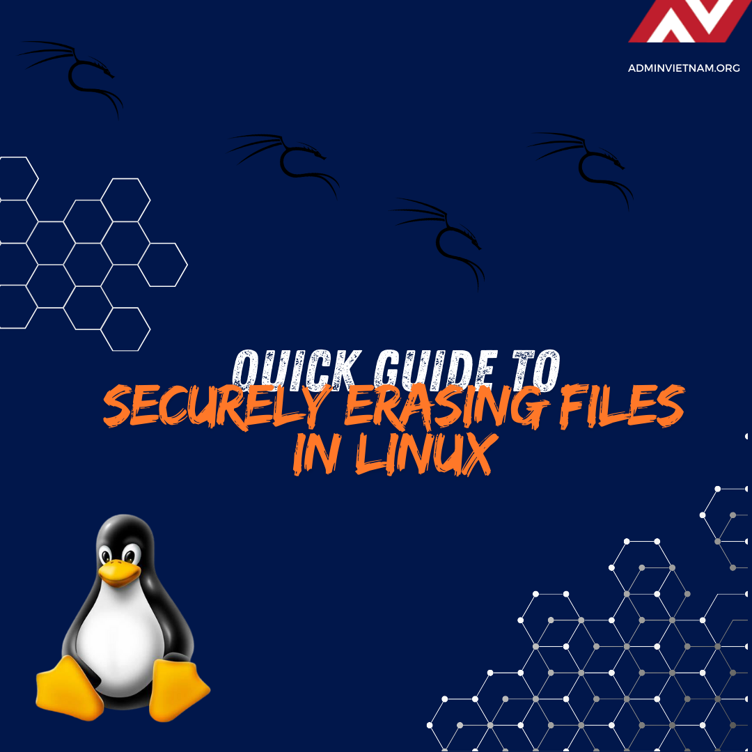 Xóa tập tin một cách an toàn trong Linux